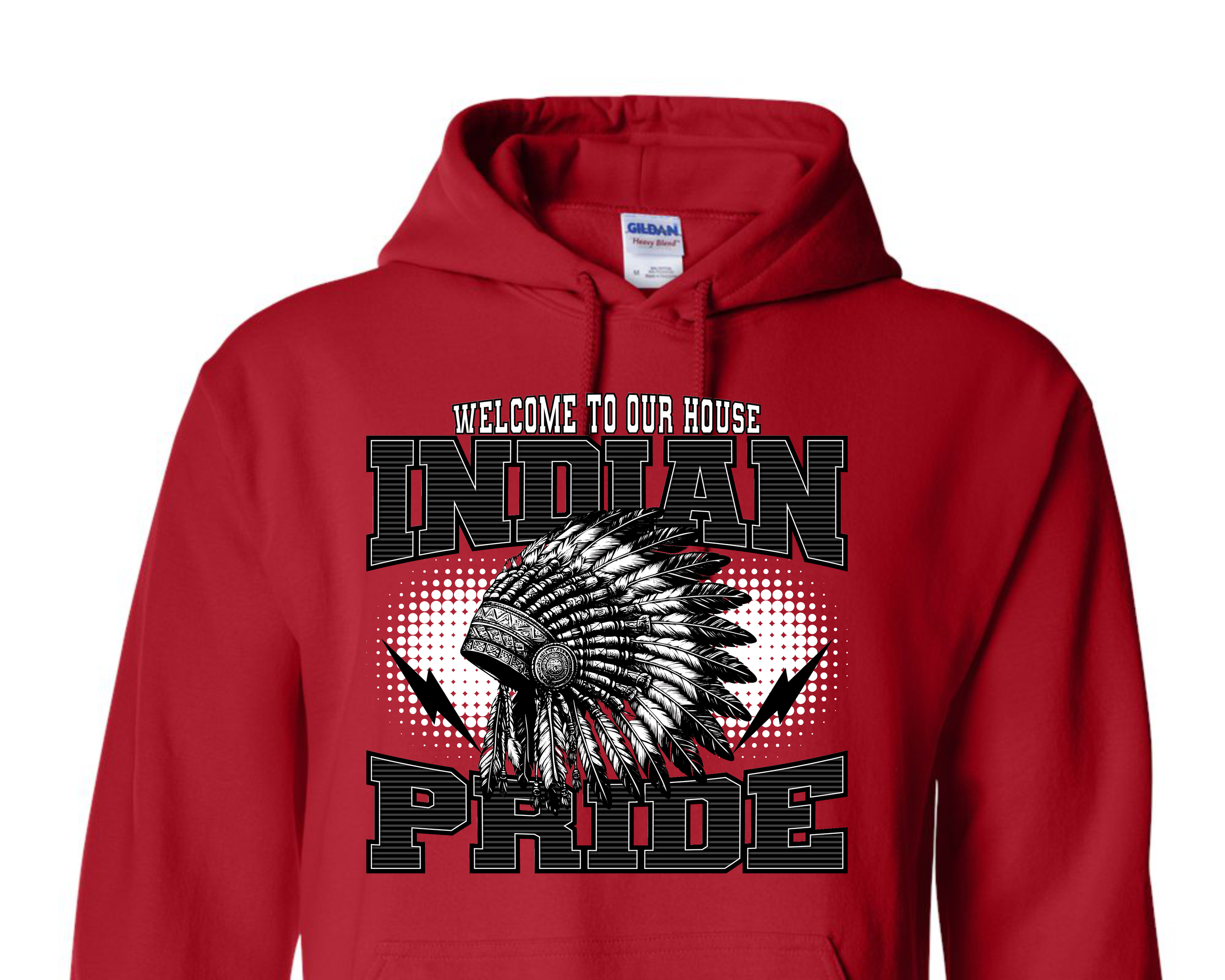 CT Indians Hoodie 2025 | Lilac Graphics and Design LLC